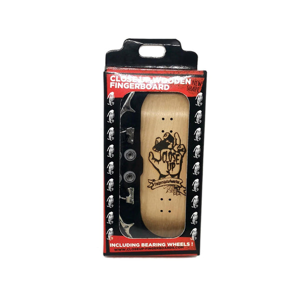Close Up Fingerboards - Burned Riding Hand 34mm - Radical Fingerboards ...