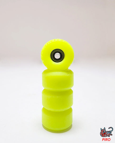 Piro Wheels - Urethane Yellow P3 Performance Fingerboard Wheels ...