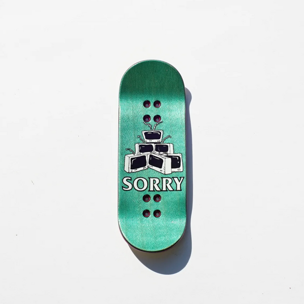 Sorry For Fingerboarding Rainbow Logo 34mm Fingerboard shop Australia ...