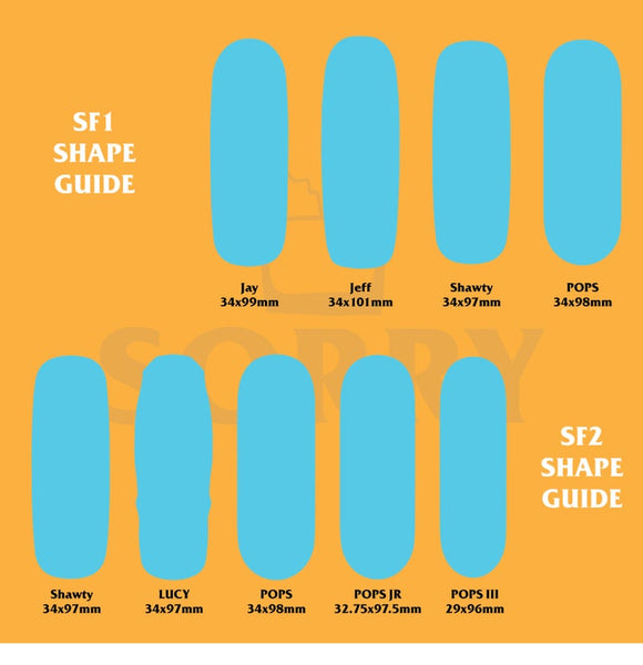 Sorry For Fingerboarding Rainbow Logo 34mm Fingerboard shop Australia ...