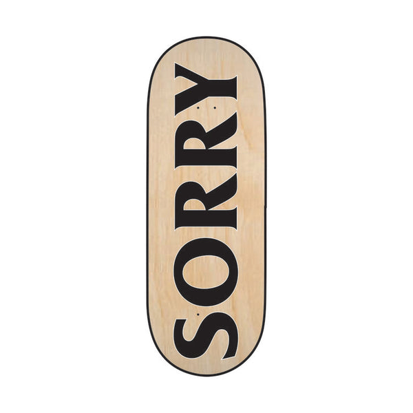 Sorry For Fingerboarding Logo Black Deck Fingerboard shop Australia ...