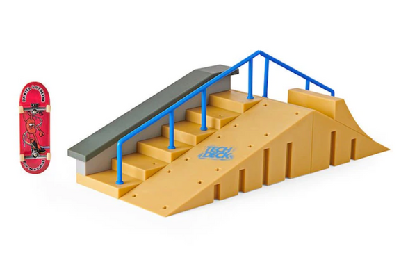 Tech Deck Fingerboards 96mm World Tour Build A Park Ramps Teck Deck ...