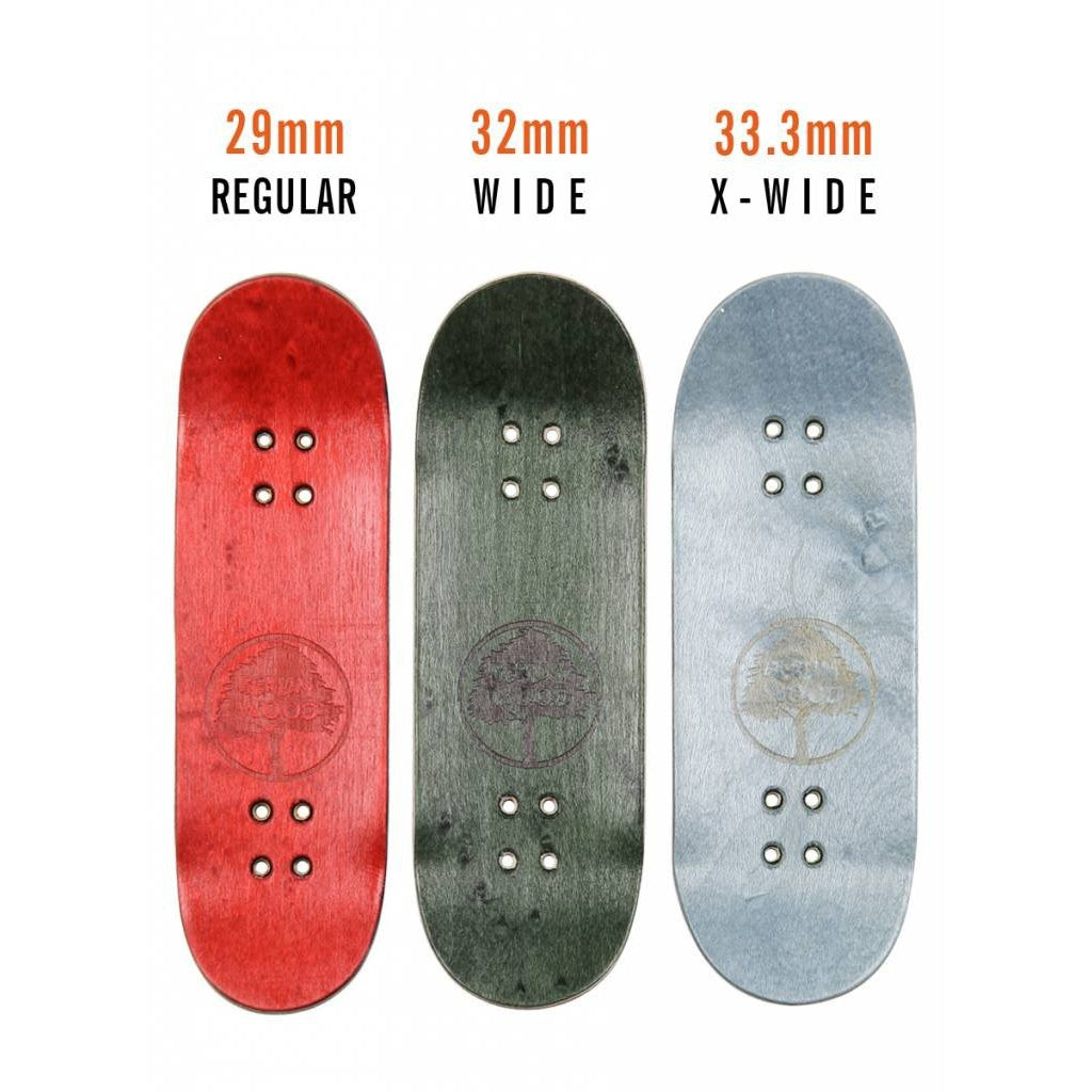 Berlinwood Fingerboards - BW Skyline Graphic X-Wide 33.3mm Wooden Deck ...