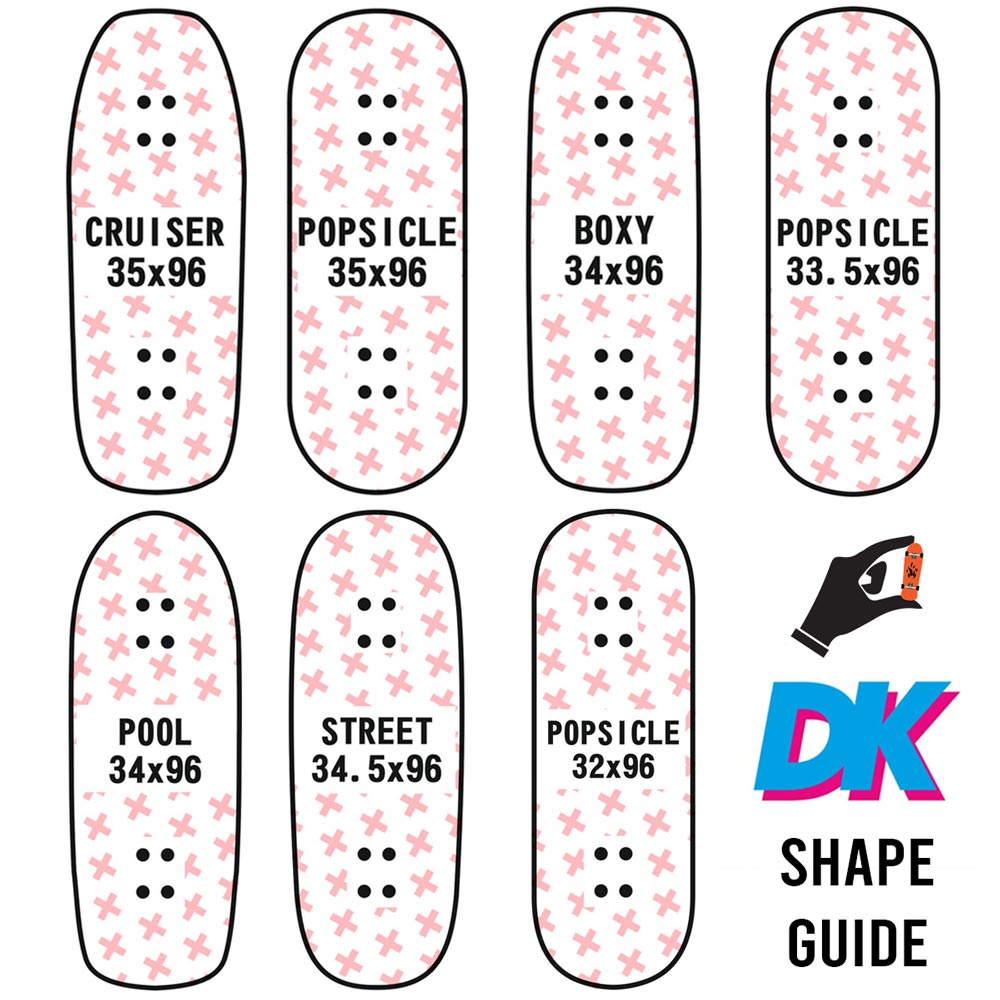 DKFB74 Monster graphic dk fingerboards at Radical FB Australia ...