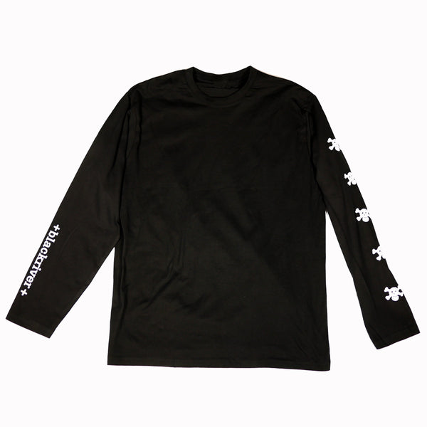 Blackriver Ramps - 5 Skulls Black Long Sleeves - Radical Fingerboards